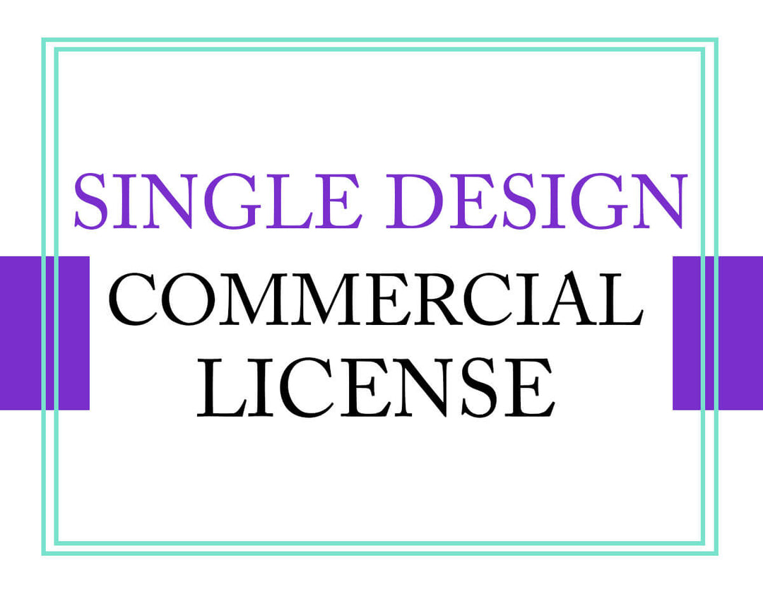 Single Design Commercial License – SVG Nation