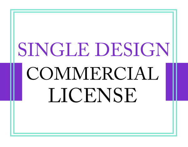 Single Design Commercial License – SVG Nation